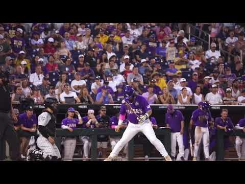 LSU Tigers Radio Call of EPIC BASEBALL HOME RUN at the CWS, TO THE FINALS v. Wake Forest #baseball