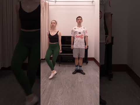 Teaching my FIANCÉE Irish Dance! ☘️