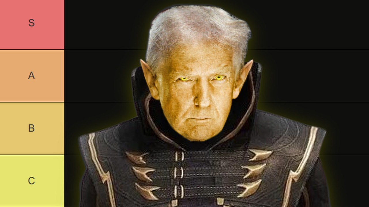 Elder Scrolls Racism Tier List