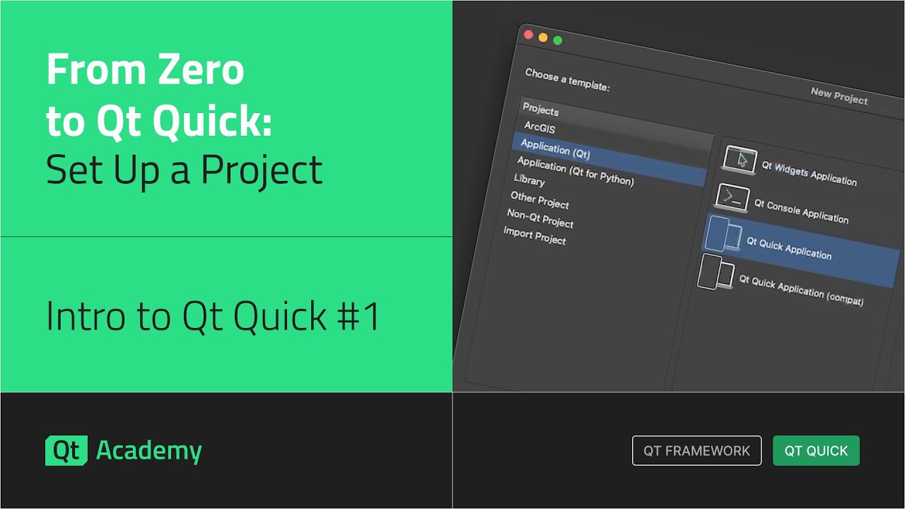 From Zero to Qt Quick: Setting Up Your First Project | Intro to Qt Quick #1