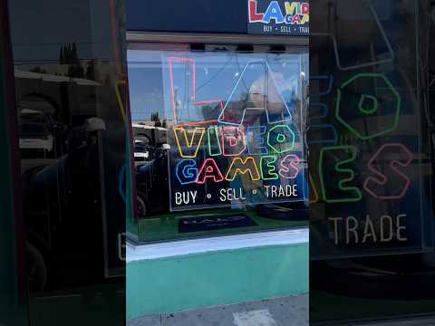 The BEST Retro Game store in Los Angeles #gaming