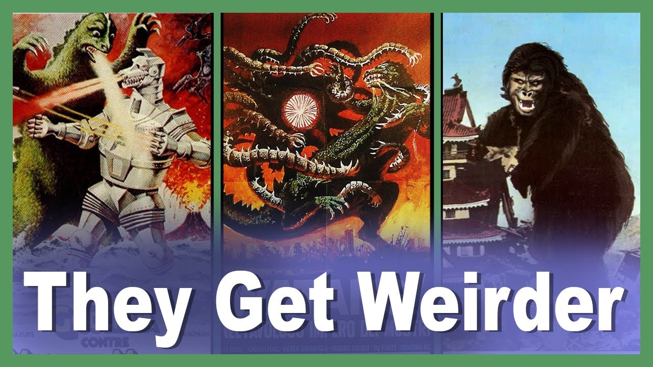 More Strange Godzilla Art