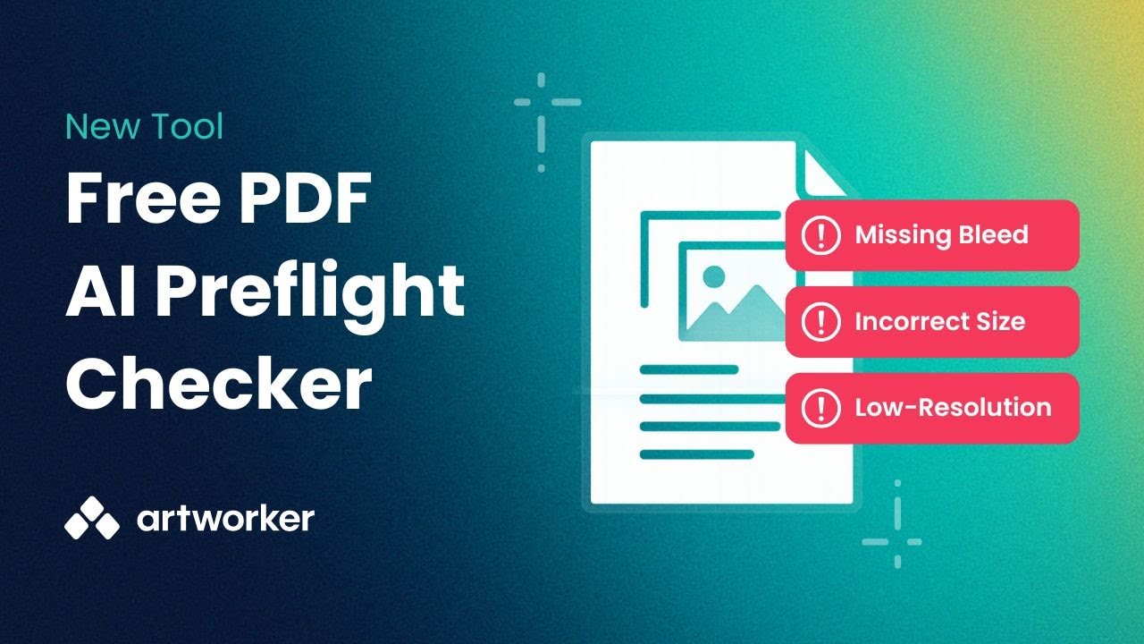 Free PDF Preflight Tool for Print Shops - Artworker PDF Check