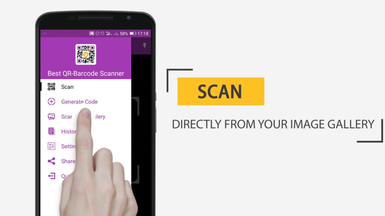 QR Scanner Source Sale Android in Sellmyapp