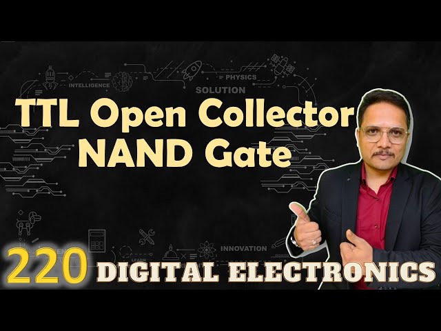 Understanding TTL Open Collector NAND Gate: Circuit and Functionality ...