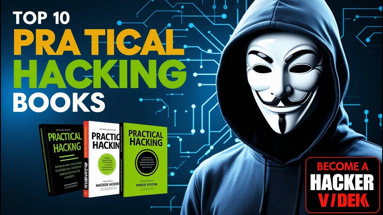 Top 10 Hacking Books You Need in 2025!