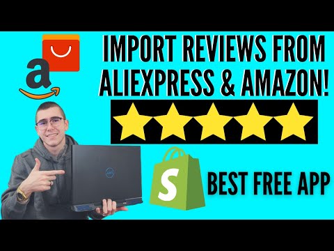 How To Import Reviews From Aliexpress / Amazon To Your Shopify Store (Best FREE App 2022)