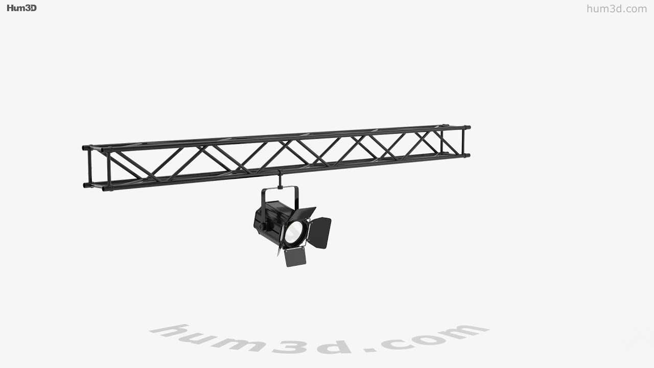 Stage Light 03 3D model by 3DModels.org
