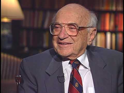 A Conversation with Milton Friedman. Source: EconTalk – Who Watches the ...
