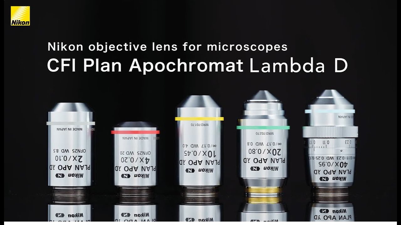 An Inside Look - CFI Plan Apochromat Lambda D Series Objective Lenses