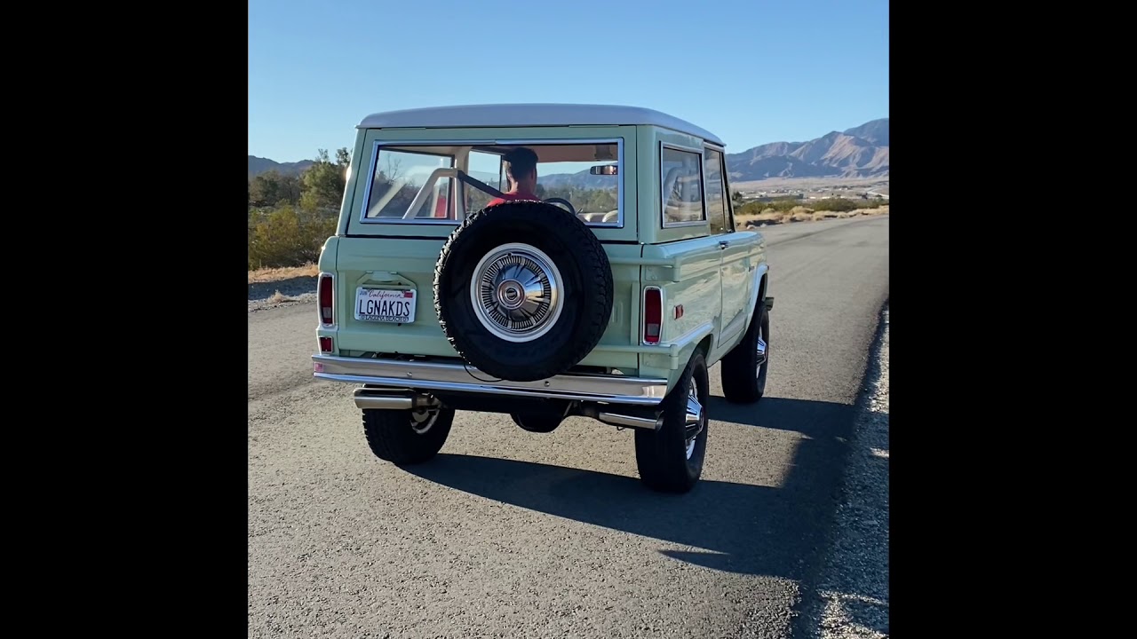 This 1973 Ford Bronco With 347 Roush V8 Swap Is Offered at No Reserve ...