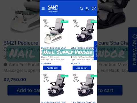 Nail Supply Vendor | FREE Vendors List| #wholesaler #nailsalon #smallbusinesstiktok