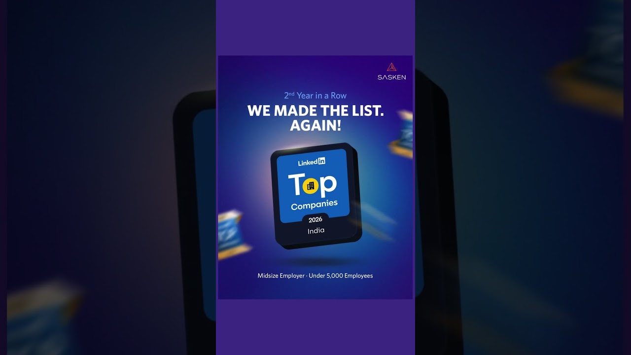 Back-to-Back! Sasken on LinkedIn Top Companies 2026