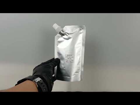 liquid pouch, Silver, spout, juice, liquid,spout,with Spout,liquid