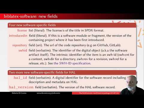 Software Heritage Tutorial: Citing Software with biblatex-software for Research