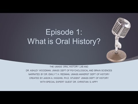 Episode 1: What is Oral History?