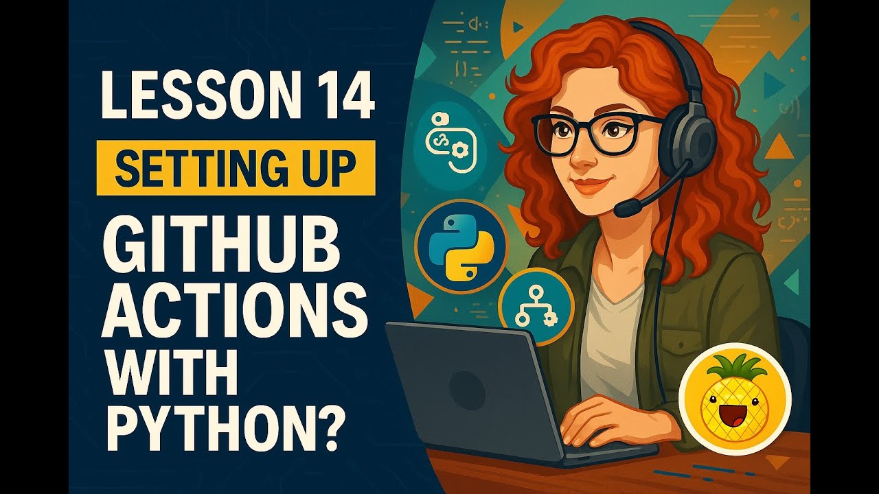 Intro to DevOps - Lesson 14: Setting up GitHub Actions with Python