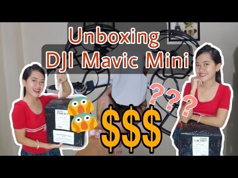 Unboxing a DJI MAVIC MINI |Review and Price Revelation |Drone Philippines 2021 | Early Xmas Gift