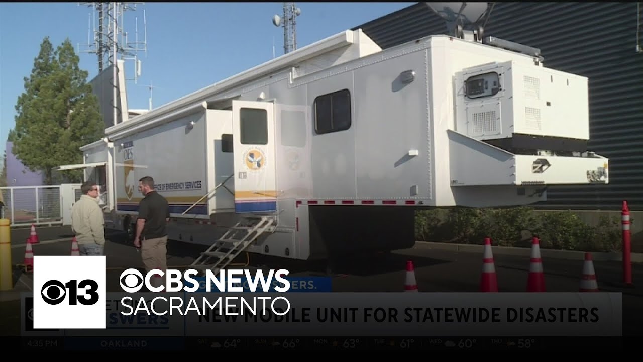 Cal OES unveils new mobile command unit for statewide disasters