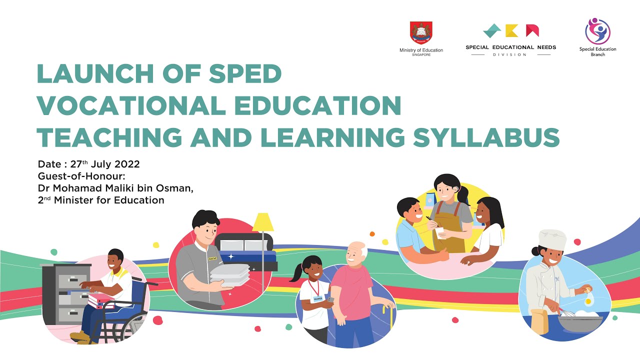 Launch of SPED Vocational Education Teaching and Learning Syllabus 2022