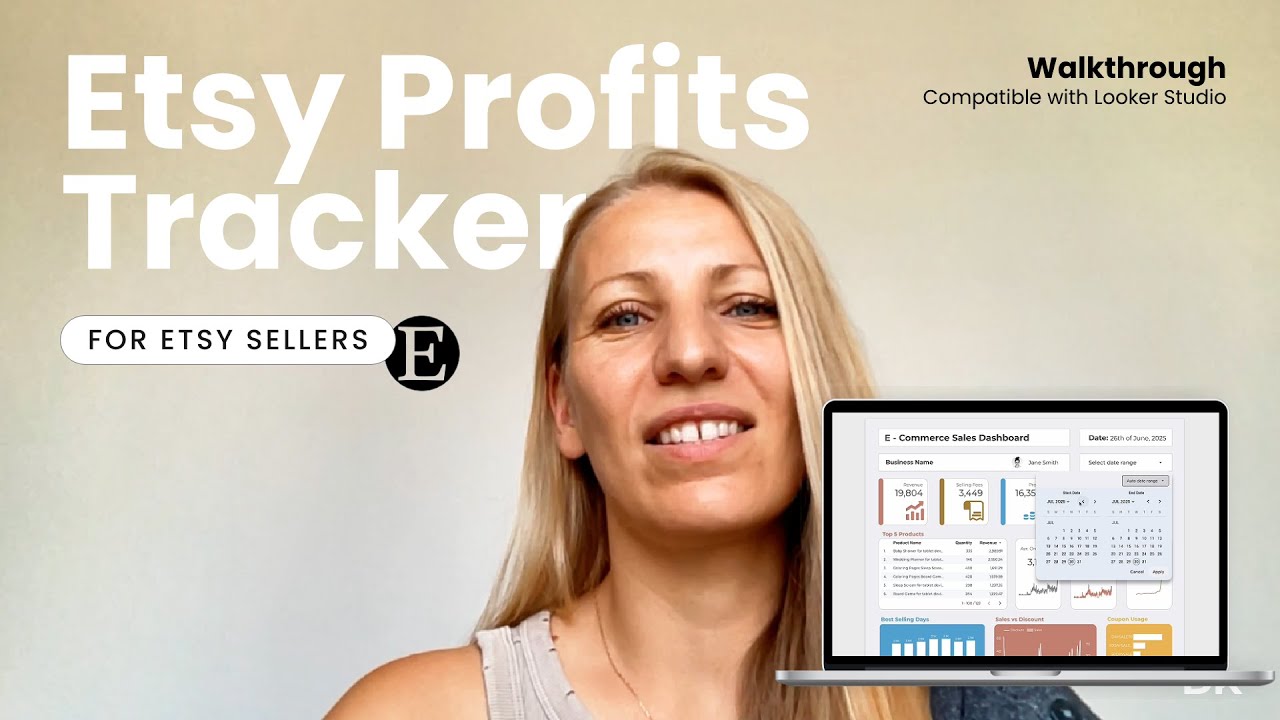 Etsy Seller Dashboard Walkthrough | See Your Real Profits 📊