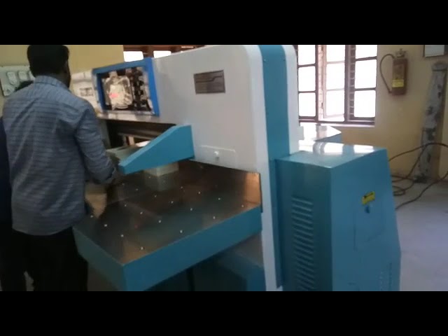 Paper Cutting and Making Machine - Hydraulic Paper Cutting Machine ...