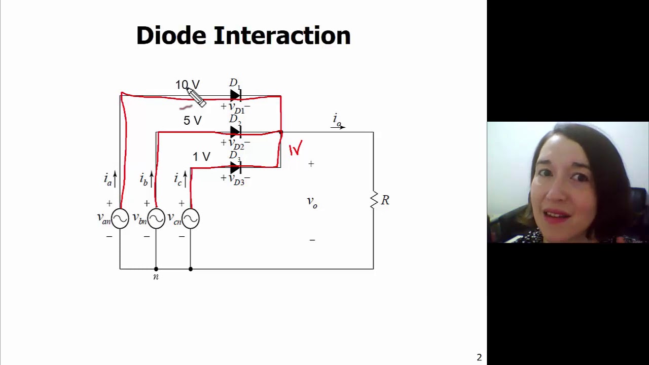 Three-Phase Half-Wave Rectifier Operation