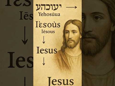 "Jesus' Real Name Is Joshua? The History You Didn't Know!" #Jesus #BibleHistory#shortvideo #facts