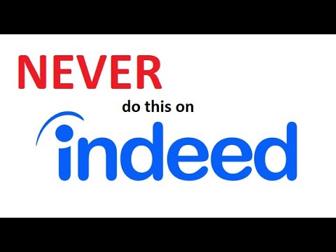 I.T. Career Advice: NEVER do this on Indeed!