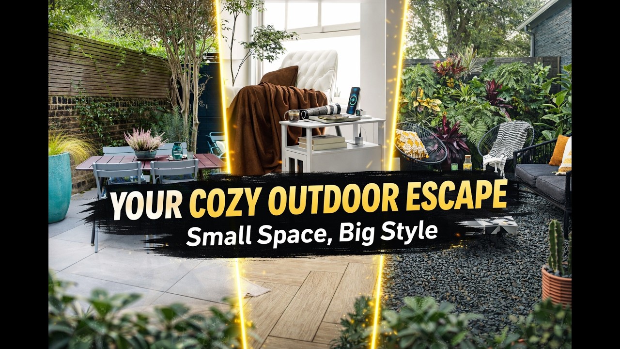 Small Patio & Balcony Ideas: 6 Ways to Transform Your Outdoor Space