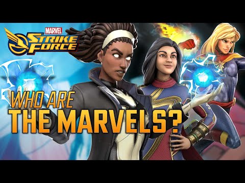 Who are the Marvels? Photon and Ms. Marvel (Hardlight) | Marvel Strike Force