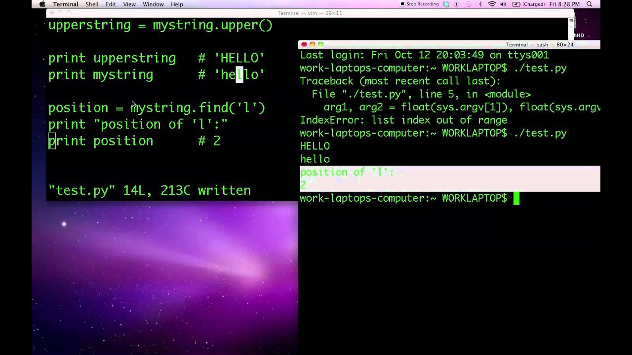 Python 04:  Objects and Attributes
