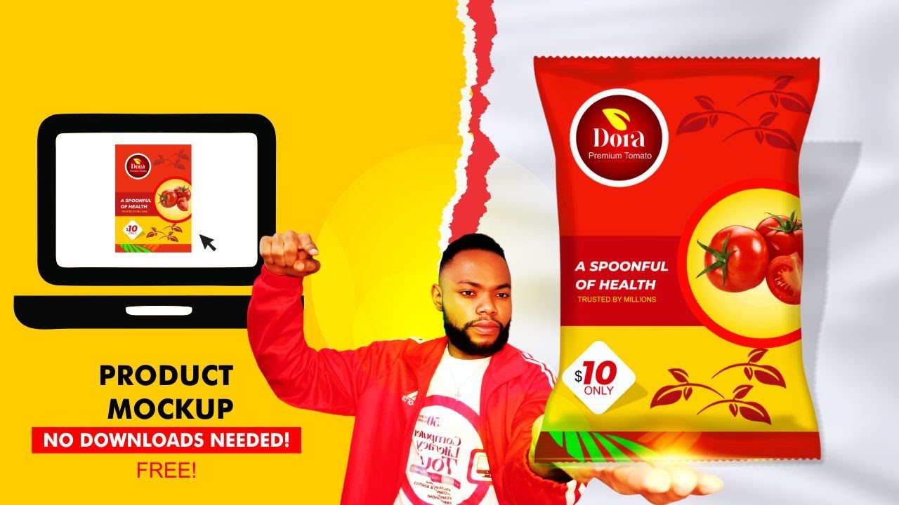 I found the BEST Product Packaging Mockup Website - FREE!