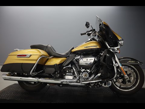 Used 2017 Harley-Davidson Ultra Limited Low FLHTKL In Black Hills Gold And Black Quartz For Sale
