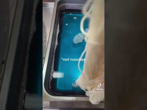Dyeing Yarn with Speckles | #shorts