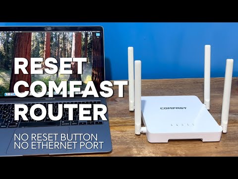 How to Reset a Comfast OpenWRT Router WITHOUT Reset Button or Ethernet Port! (Easy Fix)
