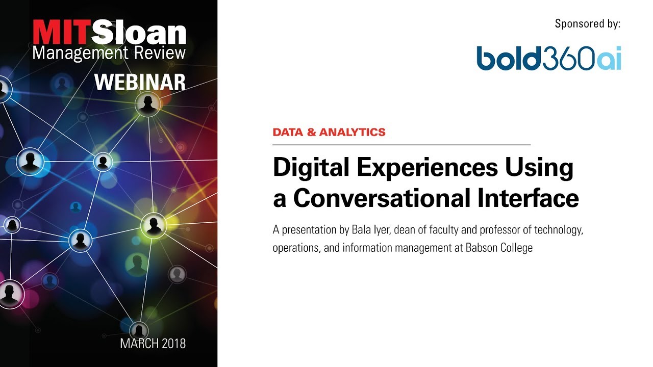 Digital Experiences Using a Conversational Interface