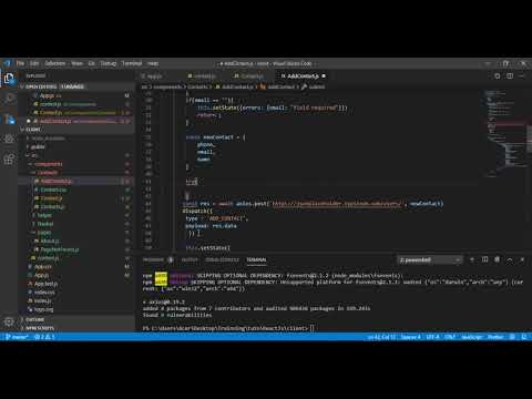 React ep22 await and async with AXIOS