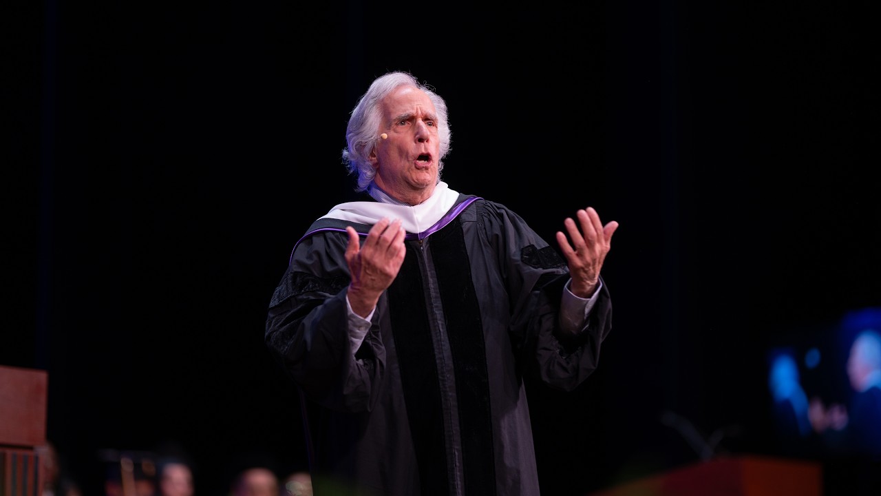 Henry Winkler Delivers Commencement Address to Emerson College 2026 Graduates