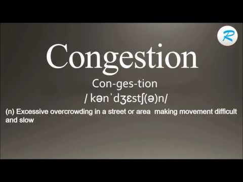 How to pronounce Congestion