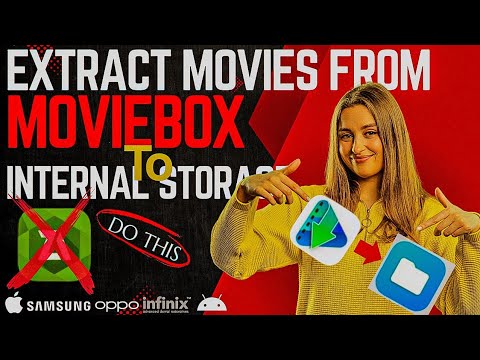 TRANSFER MOVIES FROM MOVIEBOX TO INTERNAL STORAGE WITHOUT ZARCHIEVER...... DO THIS INSTEAD ✅