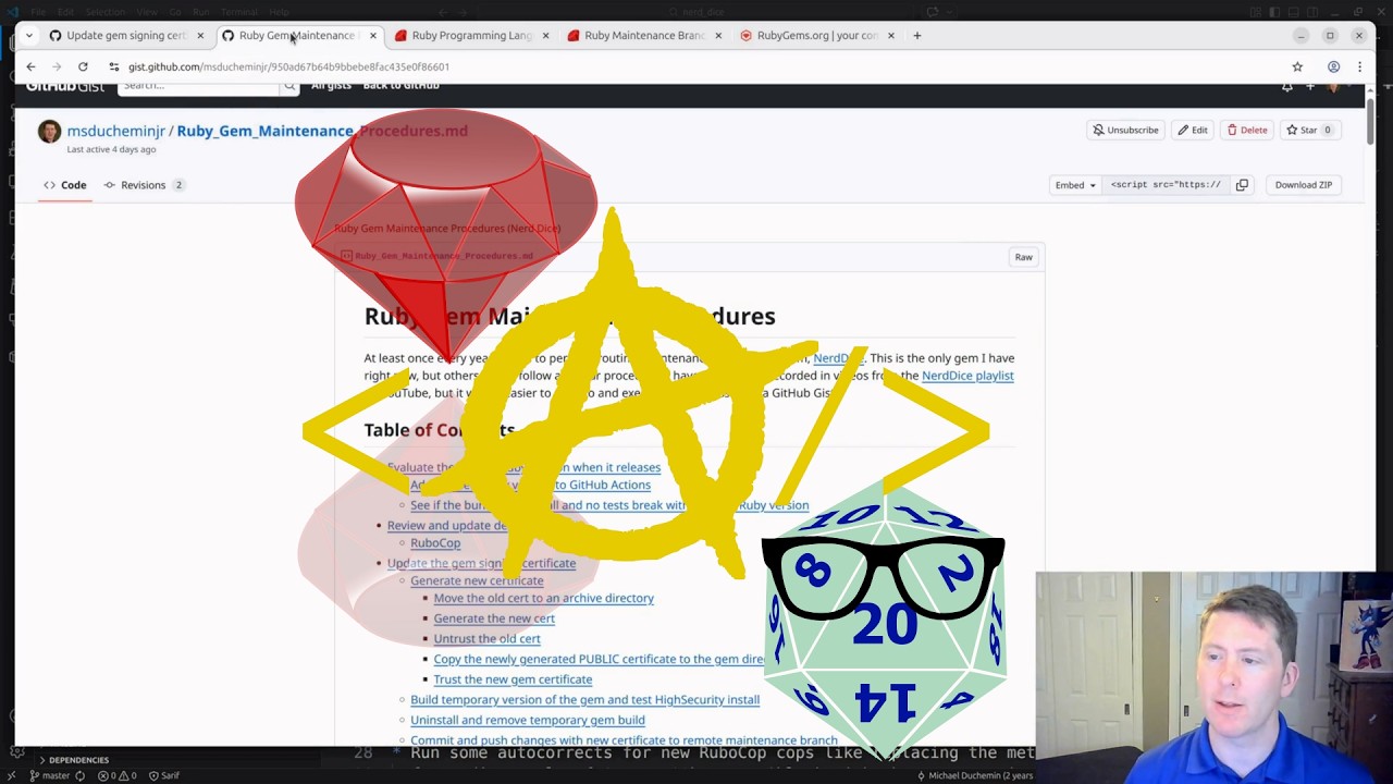 Create a RubyGem 105: Winter 2026 Maintenance Part 1 - Release 0.5.3