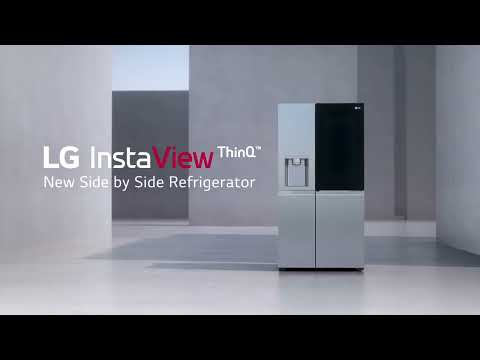 The Newly Redesigned LG Side by Side Refrigerator