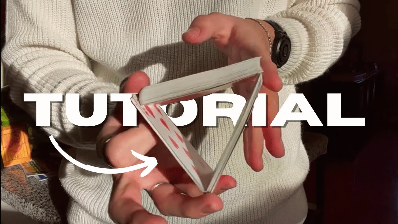 Triangle Display CARDISTRY TUTORIAL!! (Intermediate)