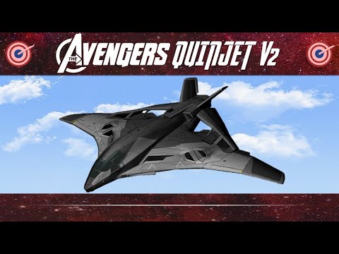 The Avengers Quinjet (Version 2) | Obscure MCU
