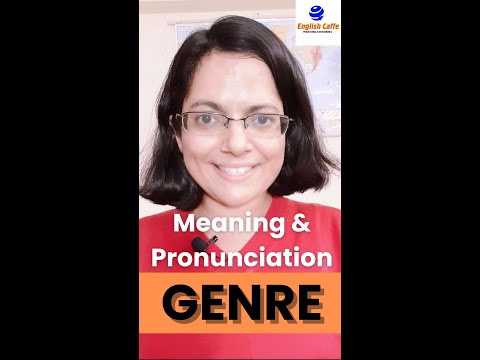 How to Pronounce GENRE ????????❤???????????????? GENRE Meaning & Pronunciation #englishcaffe #shorts