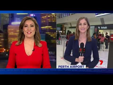 First Tokyo Direct Flight | 7 News Perth | 1/9/2019
