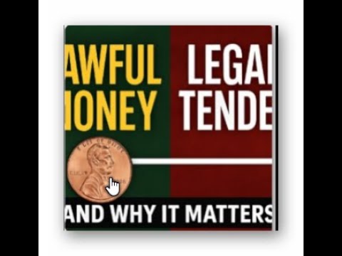 Legal Tender vs Lawful Money: The Real Power of Redemption