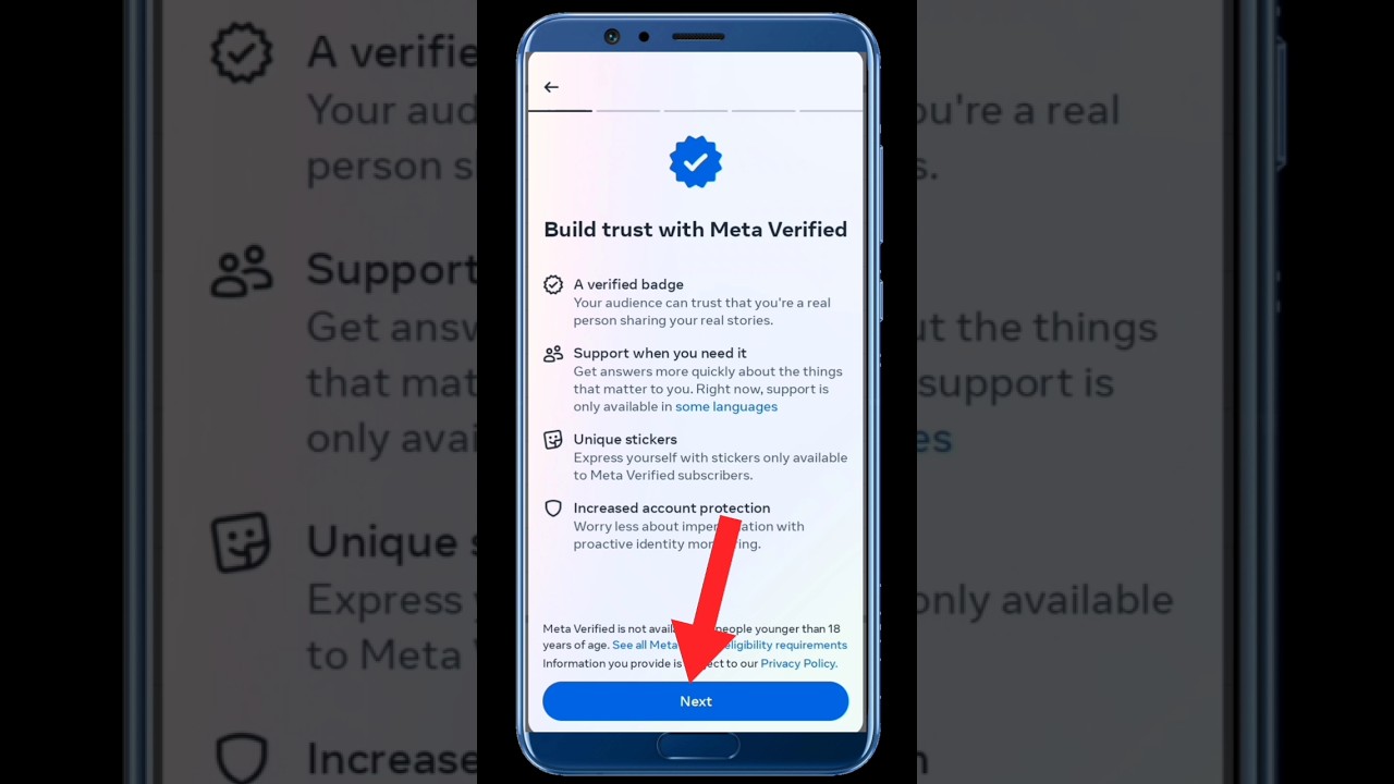 Facebook Blue Tick Verification | Meta Verification |  Meta Verified Facebook |