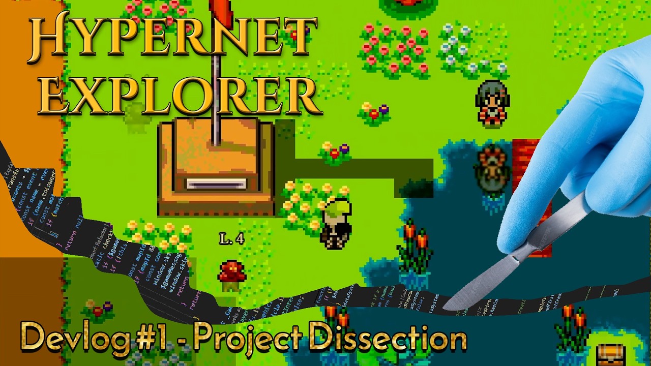 Hypernet Explorer devlog #1 - Project dissection